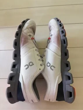 On Running | Shoes | On Cloud Running Mens White Athletic Shoes With ...